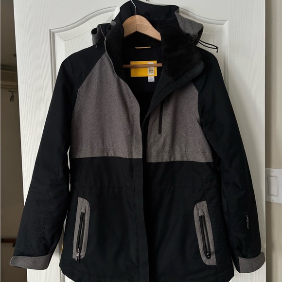 Lole | Jackets & Coats | Lole Black And Gray Ski Snow Jacket | Poshmark